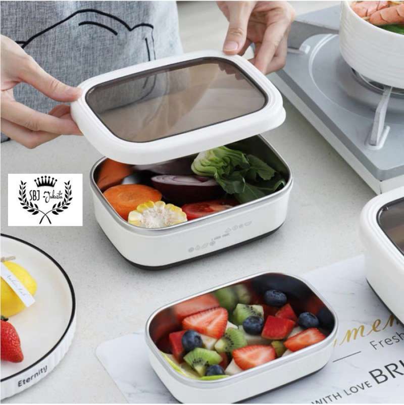 Jual Kotak Makan Lunch Box 304 Stainless Steel Meal Box Bpa Free Anti ...