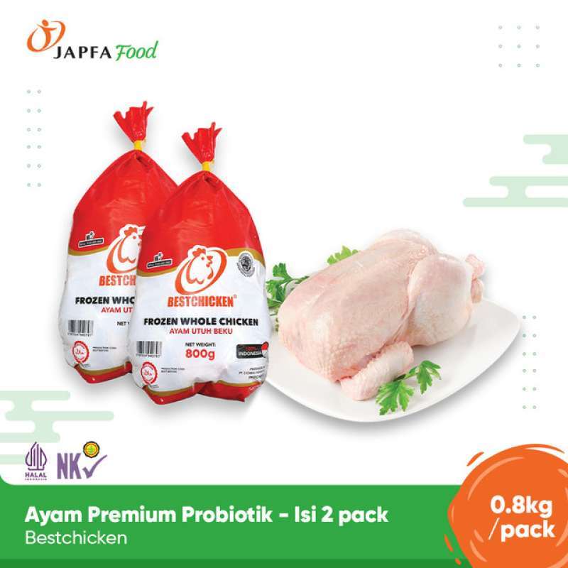 Promo Bestchicken Bundling Hemat Ayam Utuh Probiotik Premium 800 Gram ...