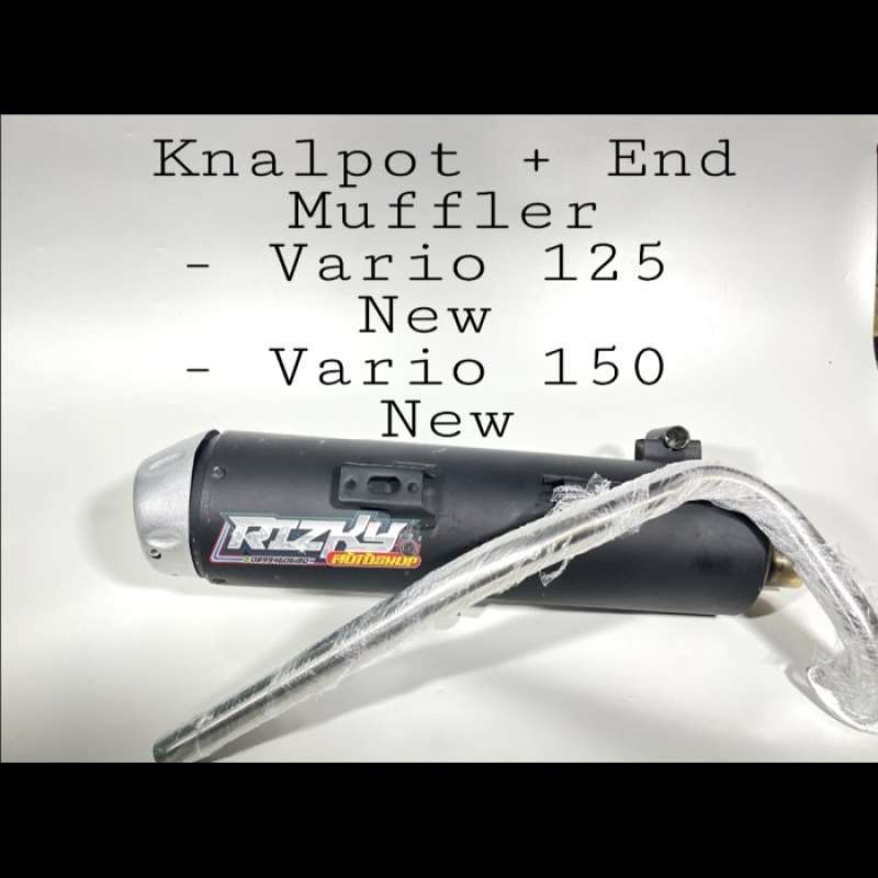 Promo Knalpot Vario 125 New Copy Cms + End Muffler Vietnam - Original ...