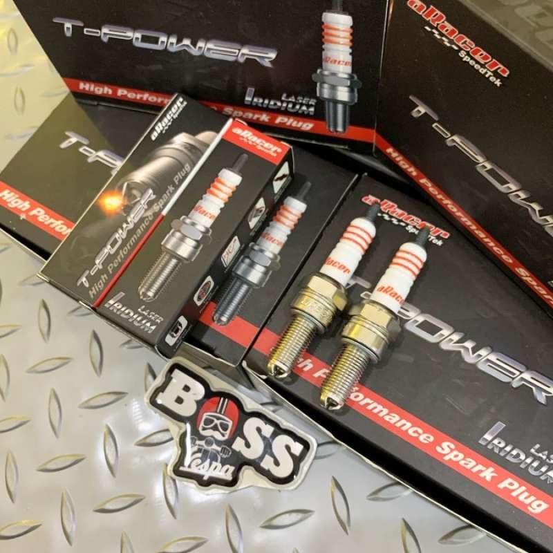 Jual Busi Racing Laser Iridium Aracer T-power Vespa Sprint Prima Gts S ...