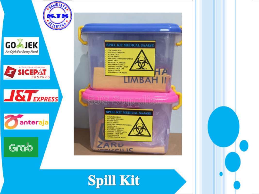 Promo Spill Kit Infeksius Klinik Rumah Sakit Spil Kit Limbah B3 Medis ...