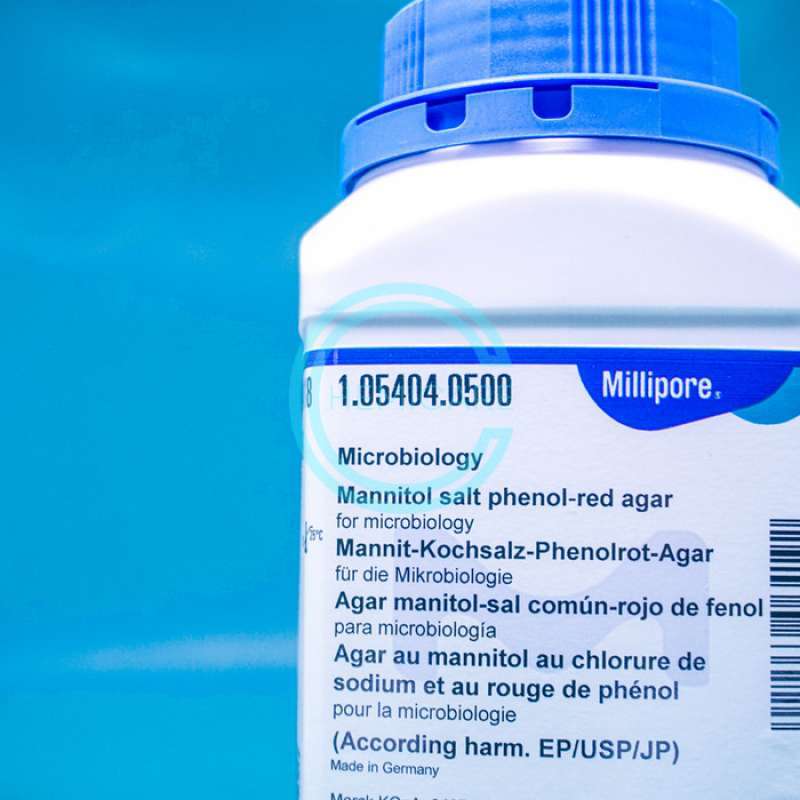Promo Mannitol Salt Phenol-red Agar / 1.05404.0500 / Merck/microbiology ...
