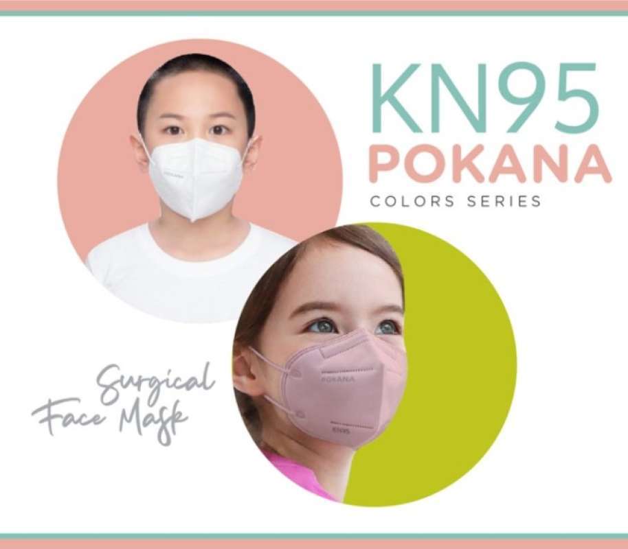 Promo Masker Medis Pokana Kn95 Kids Anak Non Sensi Duckbill 6ply Isi 12 ...
