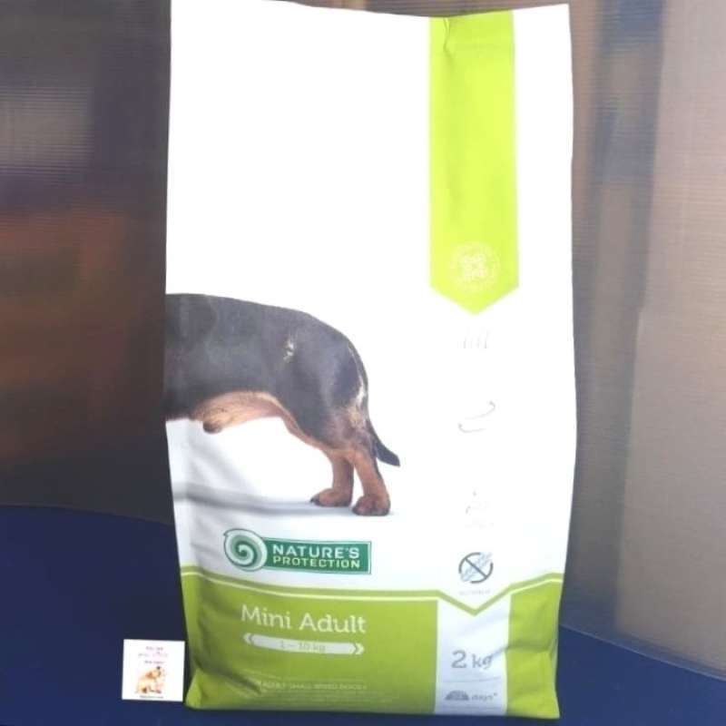 Promo Dog Food Natures Protection Mini Adult 2 Kg Diskon 23% Di Seller ...