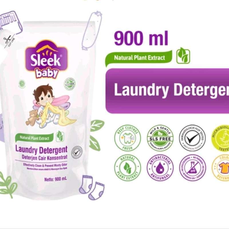 Jual Sleek Laundry Detergent 900ml Di Seller Toko Susu Meruya ...