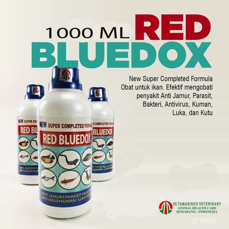 Jual Red Bluedox 1 Liter Obat Ikan Anti Jamur Bakteri Di Seller Suzuka ...
