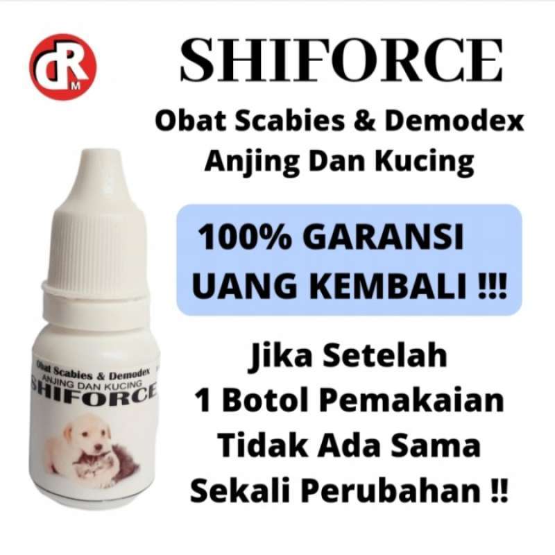 Jual Obat Scabies Kudis Kucing Demodex Anjing Earmites Parasit Shiforce ...