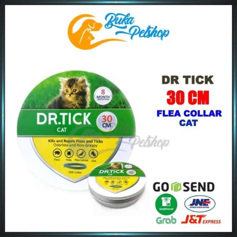 Jual Kalung Kutu Kucing Dr Tick Flea & Tick Collar 30cm Di Seller ...