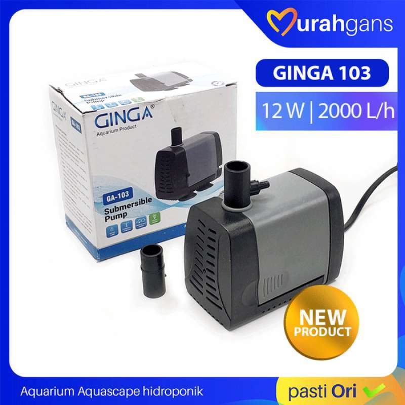 Jual Pompa Aquarium Kolam Celup Water Pump Ginga Ga 103 Low Watt Di ...
