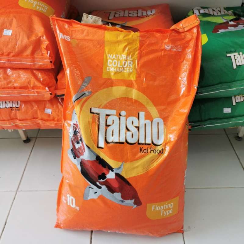 Jual Taisho Koi Fish Food 10kg / Pakan Pelet Apung Ikan Hias Koi Di ...