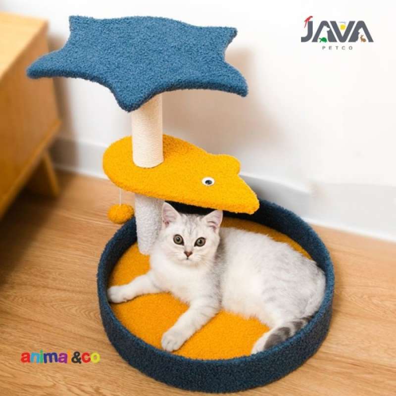 Jual Animalnco Cat Condo Cat Tree Import Rumah Kucing Tingkat Ct-49 Di ...