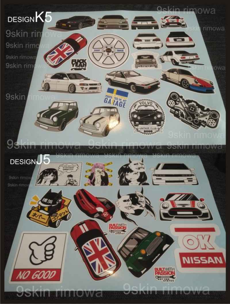 Promo Sticker Koper Rimowa Design5 Diskon 23% Di Seller Helen Store ...