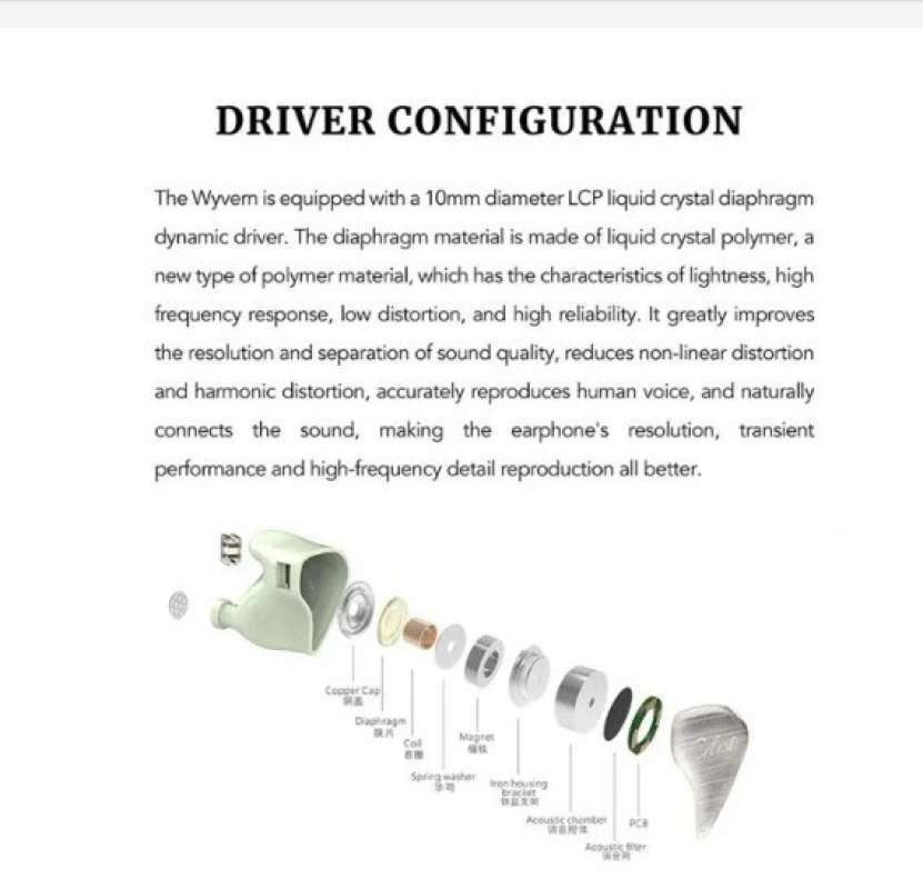 Promo Kinera Celest Wyvern Abyss Pro 10mm Lcp Dynamic Driver In Ear ...