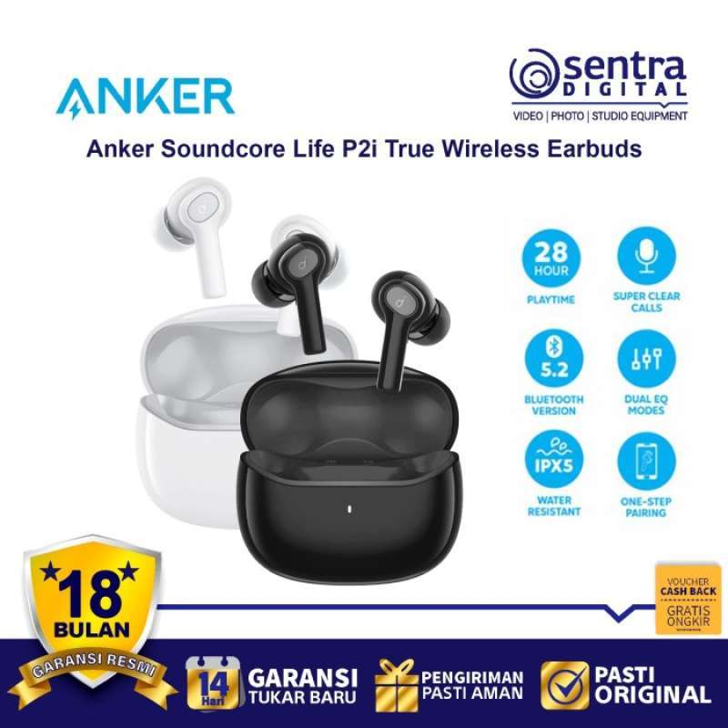 Promo True Wireless Earbuds Anker Soundcore Life P2i Tws - A3991 Diskon ...