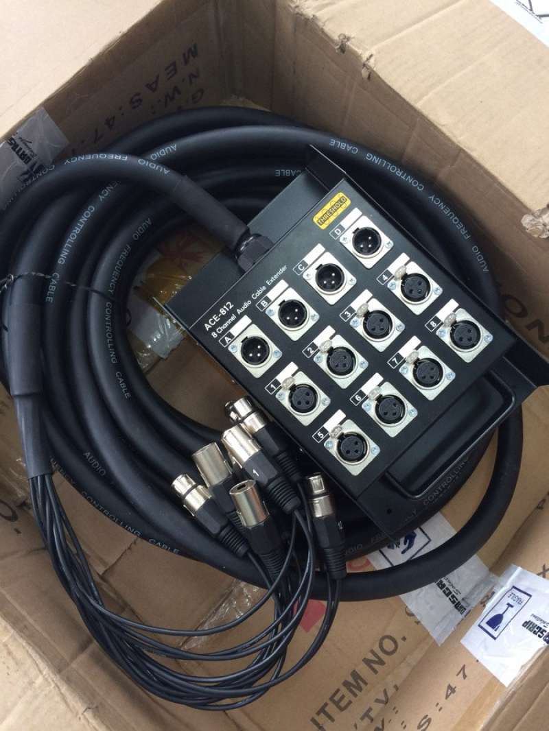 Promo Snake Cable Kabel Snake 8in/4out 30m Diskon 23% Di Seller Ryoma ...