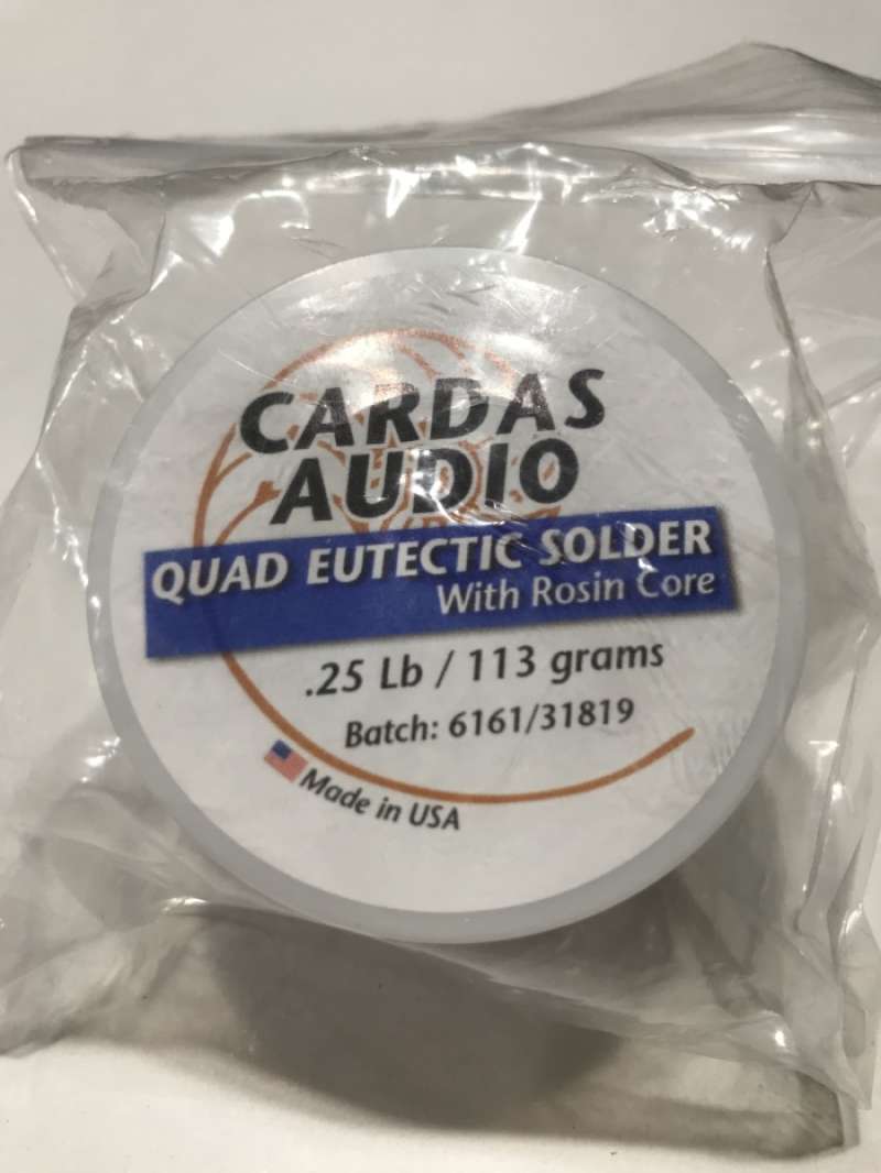 Promo Cardas Audio Quad Eutectic Solder Diskon 23% Di Seller Ryoma ...
