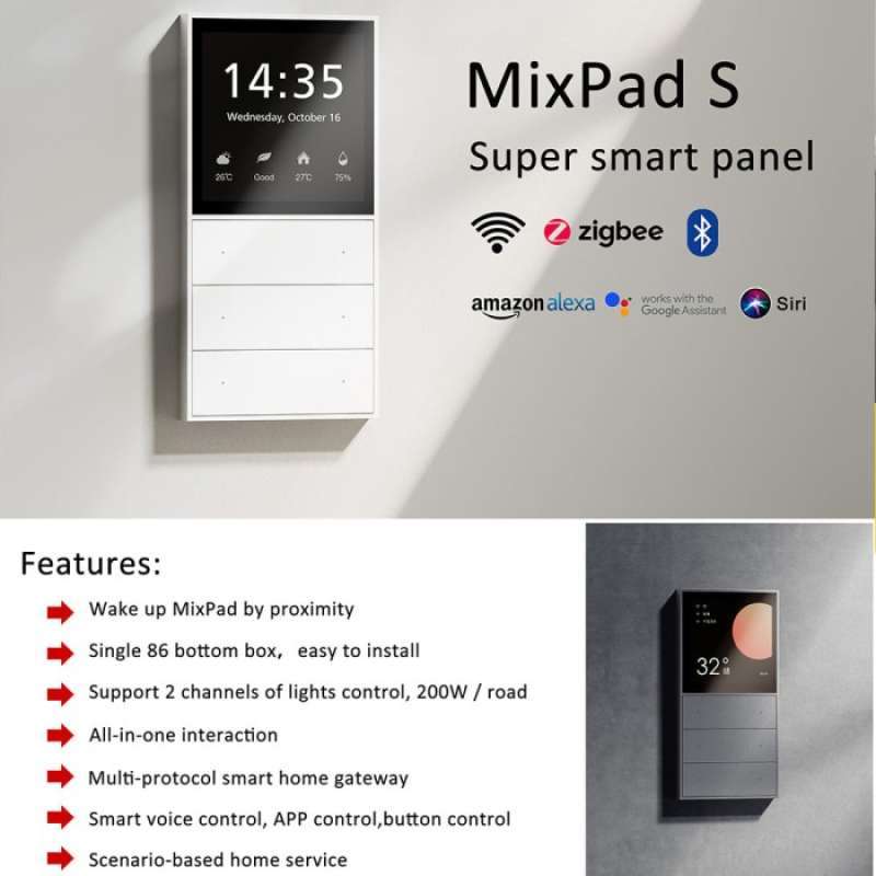 Promo Orvibo Mixpad S All-in-one Gateway Panel Diskon 23% Di Seller Ryoma Store - Kebon Kacang ...