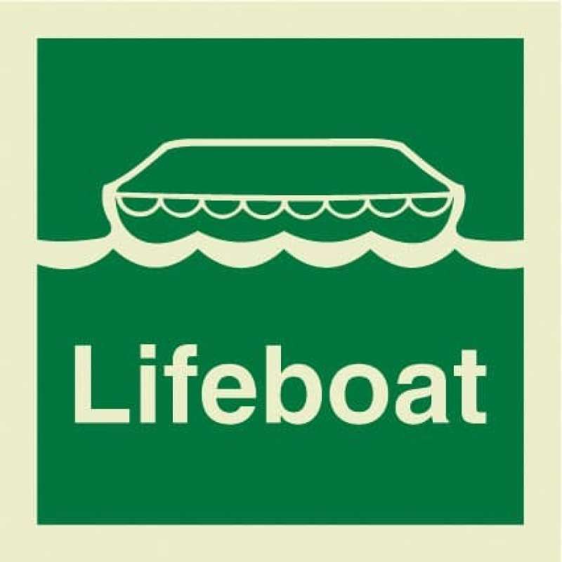 Promo Lifeboat With Text Sticker - Imo Symbols - Impa 33.4100 Diskon 23 ...