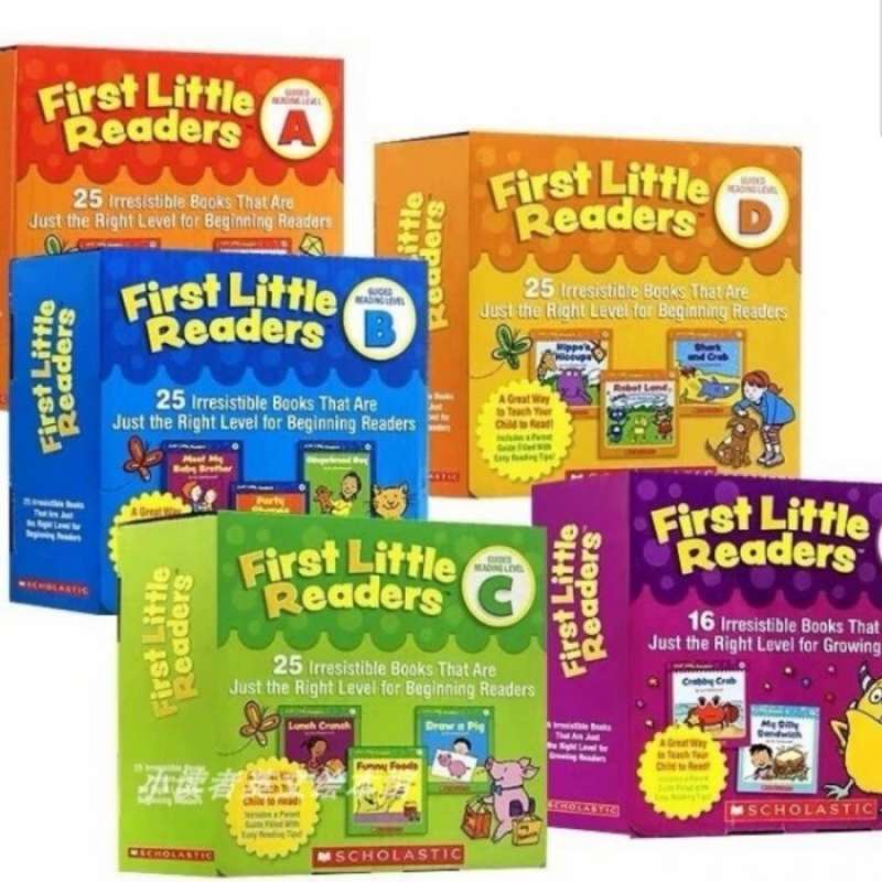 Promo First Little Readers Parent Packs Complete Set (5 Packs/116 Books ...
