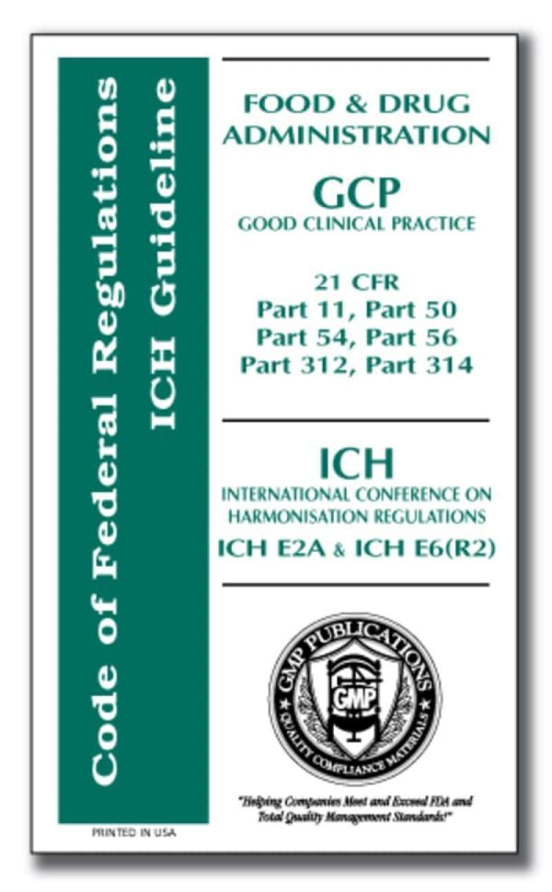 Promo Code Of Federal Regulation Cfr - Good Clinical Practice Handbook ...