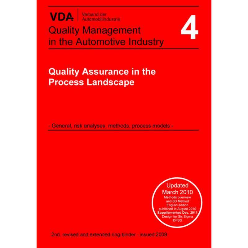 Promo Buku Vda Volume 4 Quality Assurance In The Process Landscape ...