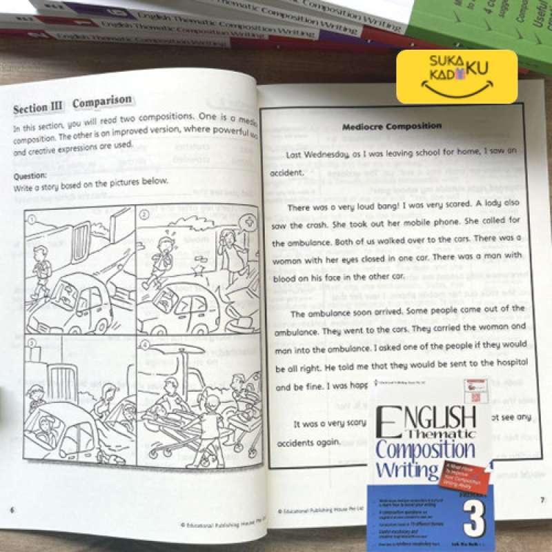 Promo English Thematic Composition Writing Book P1-6 Buku Edukasi Anak ...