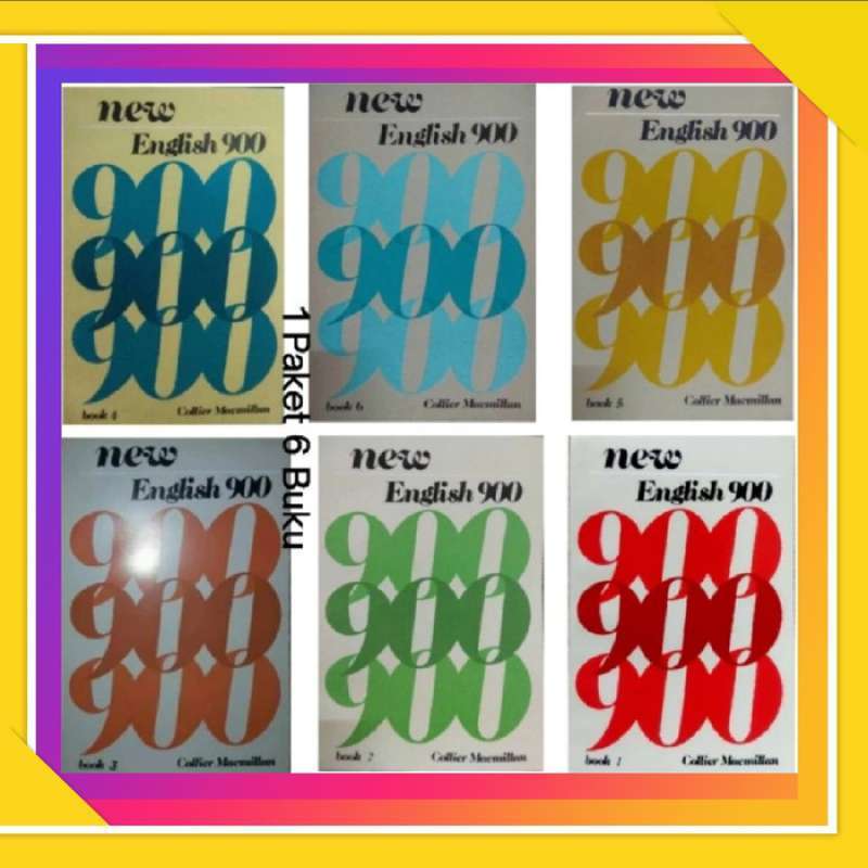 Promo Buku New English 900 Book 1, 2, 3, 4, 5, 6 - Collier Macmillan ...