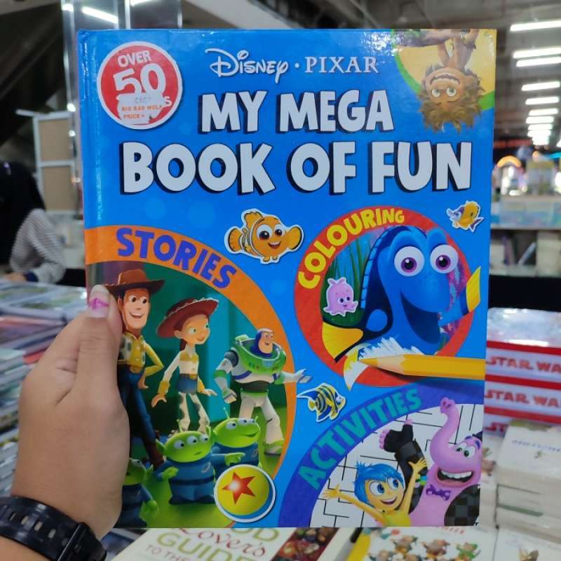 Promo Big Bad Wolf Books My Mega Book Of Fun : Disney Pixar - Buku Anak ...