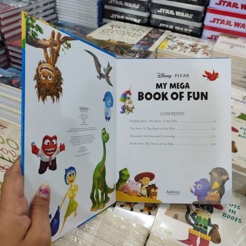 Promo Big Bad Wolf Books My Mega Book Of Fun : Disney Pixar - Buku Anak ...