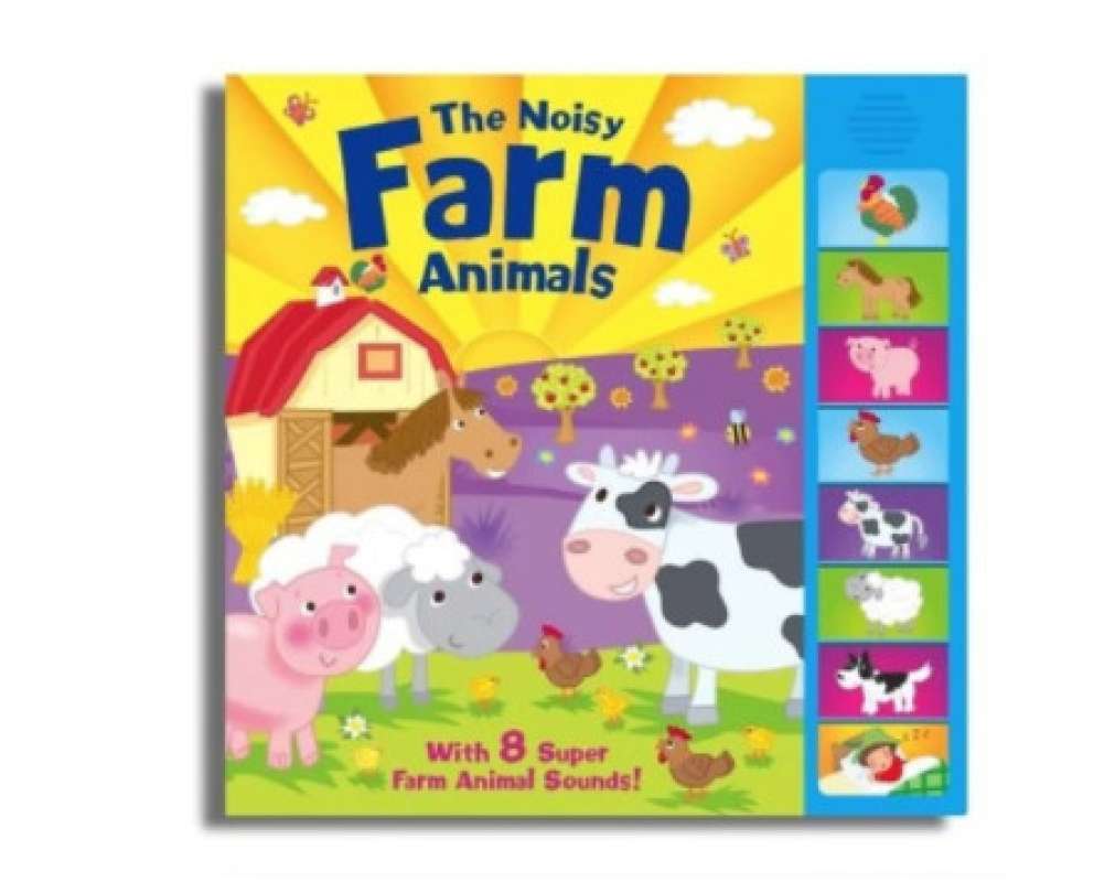 Promo Sound Book - The Noisy Farm Animals Diskon 23% Di Seller Zawaru ...