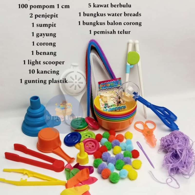 Promo Paket Premium Montessori/alat Terapi Wicara Perilaku Autis ...