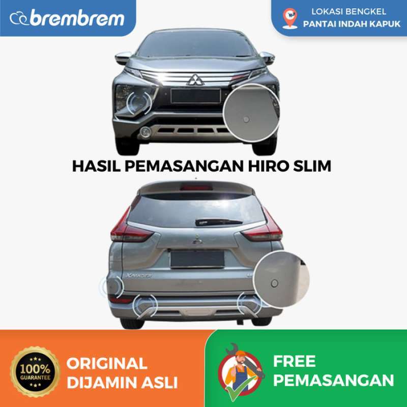 Promo Hiro Sensor Parkir Slim Hitam - Sensor Mundur Mobil - Sensor ...
