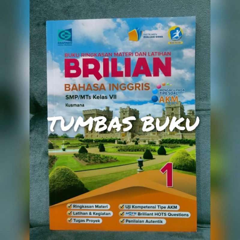 Promo Brilian Akm Bahasa Inggris Kelas 1 Smp Grafindo Diskon 23% Di Seller Zawaru Store - Tanah ...
