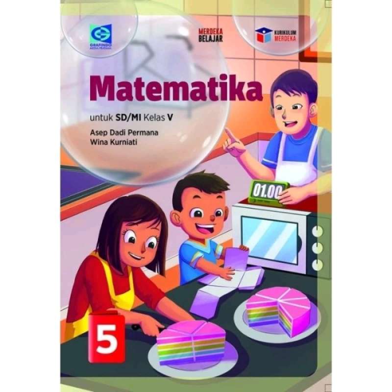 Promo Grafindo Matematika 5 Untuk Sd Mi Kelas V Kurikulum Merdeka Diskon 23% Di Seller Zawaru ...