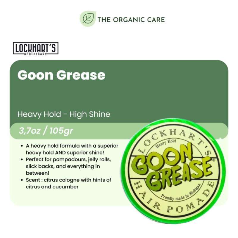 Jual Lockhart's Goon Grease Heavy Hold Pomade 3.7 Oz Di Seller Suzuka ...
