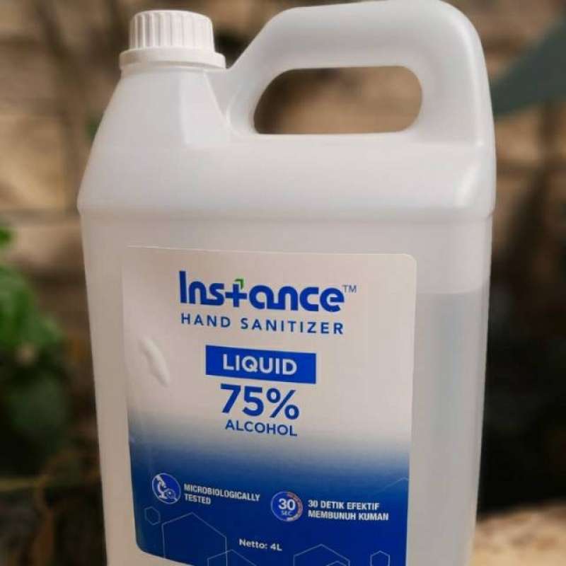 Jual Instance Hand Sanitizer Gel / Liquid 4 Liter / Hand Sanitizer ...