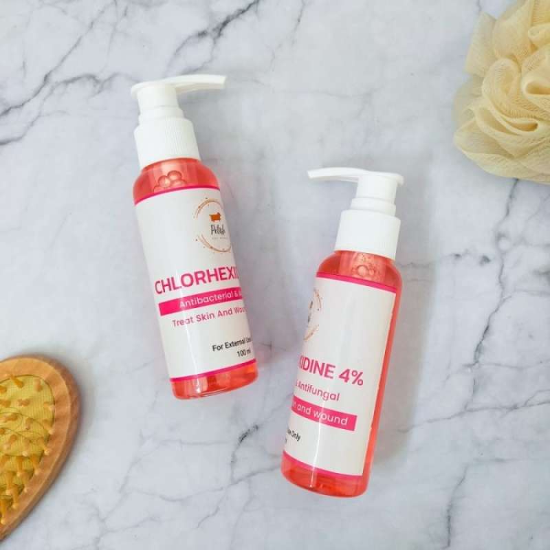 Jual Antiseptik Chlorhexidine Gluconate 4% 100ml Di Seller Raindrop ...