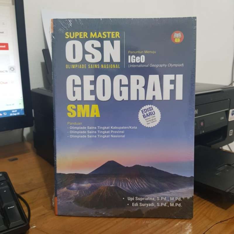 Promo Buku Olimpiade Geografi / Super Master Ksn Geografi Sma/ma - Yrama Diskon 23% Di Seller ...