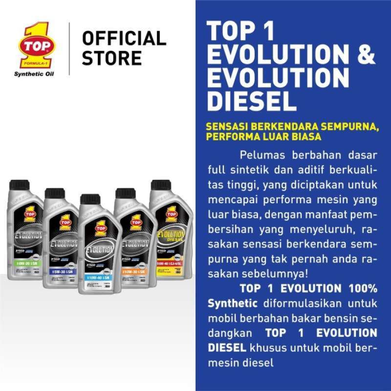Promo Oli Mobil Evolution Sae 5w-30 1l - Innova - Xenia - - Serena New ...