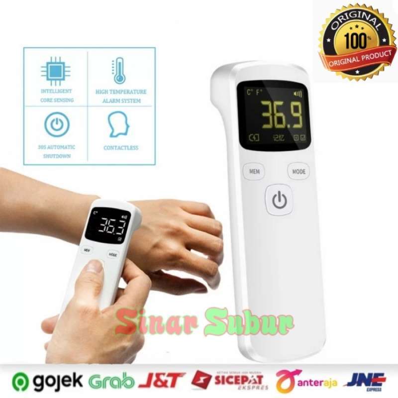 Promo Thermometer Inflared Digital Non Contact Pengukur Suhu Tubuh ...