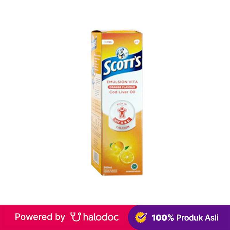 Jual Scott's Emulsion Vita Orange 200 Ml Di Seller Apotek Afiat Binarum ...
