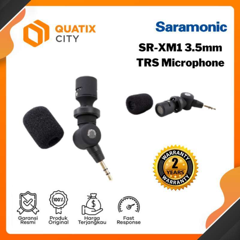 Promo Saramonic Sr-xm1 3.5mm Mini - Garansi Resmi 2 Tahun Diskon 23% Di Seller Mettaria Store ...