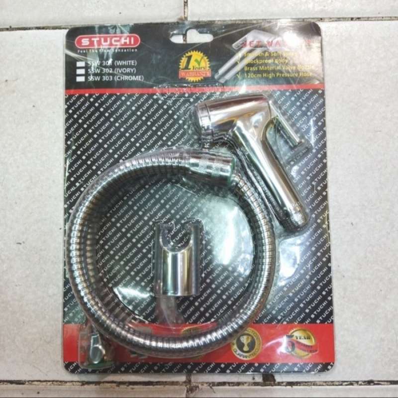 Promo Jet Shower Stuchi Chrome / Shower Toilet Diskon 23% Di Seller ...