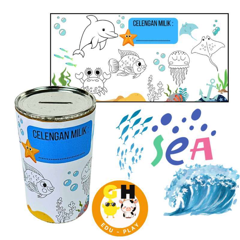 Jual Souvenir Celengan Lukis Warna Bisa Custom Gambar Souvenir Ulang ...