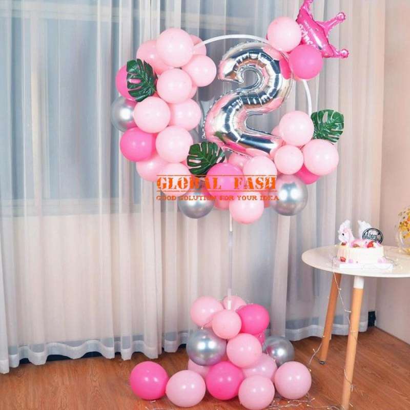 Jual Standing Balon Bulat / Tiang Balon Lingkaran / Tiang Dekorasi ...