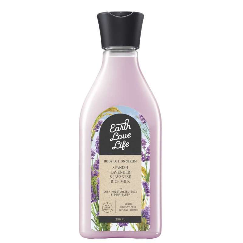 Jual Earth Love Life Spanish Lavender & Javanese Rice Milk Body Lotion ...
