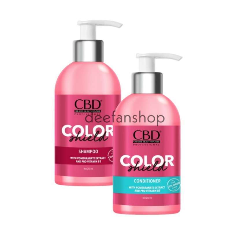 Jual Cbd Shampoo Conditioner Keratin / Color Shield / Collagen 250ml Di ...