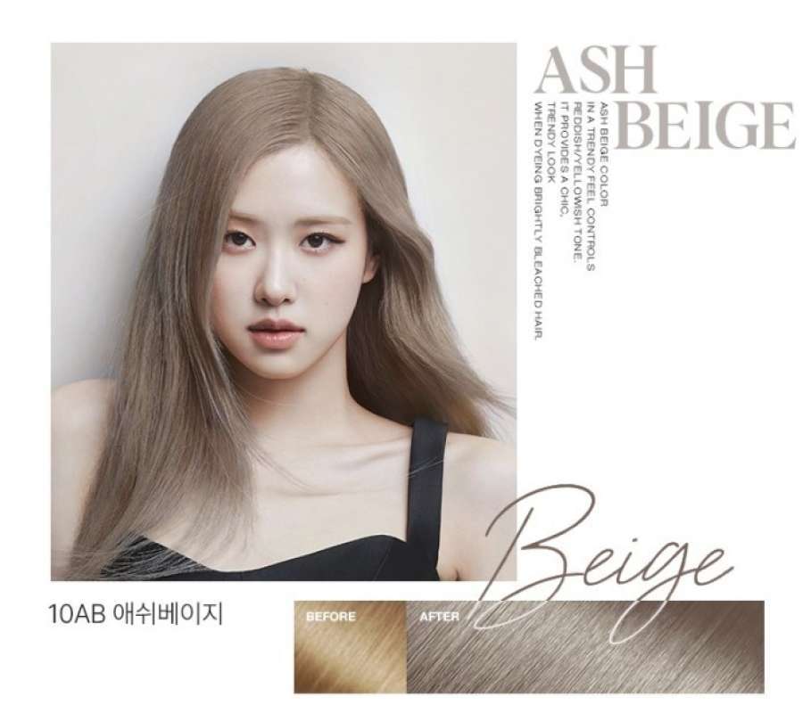 Jual New Mise En Scene Hello Bubble Pewarna Rambut Original - New Ash ...