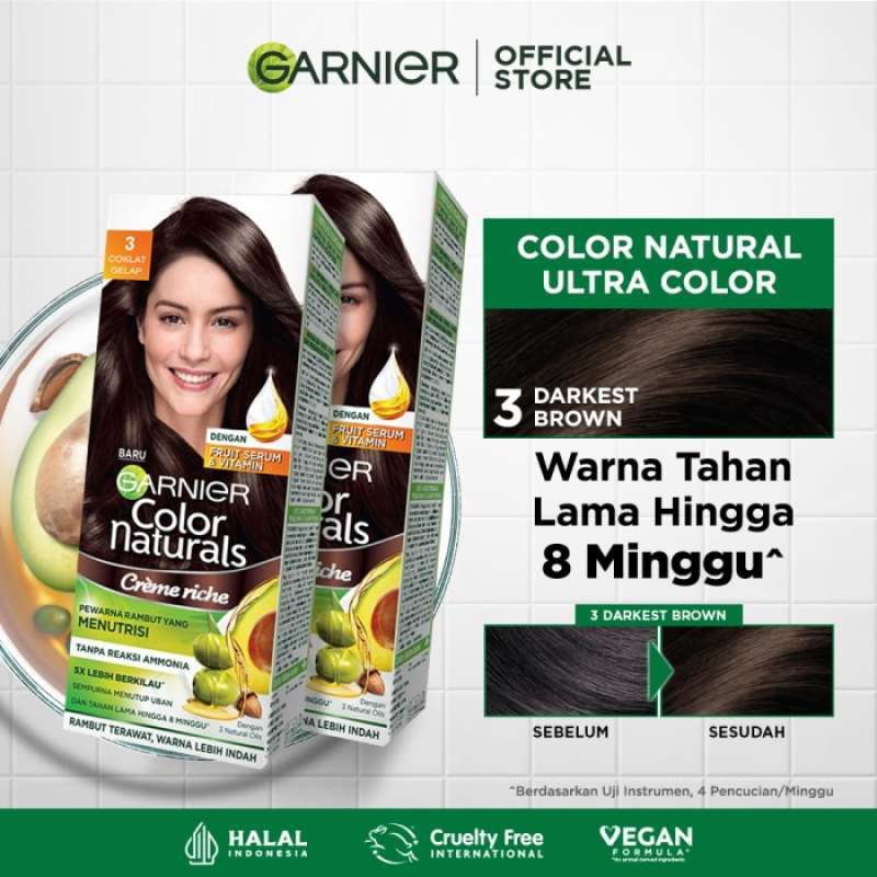 Jual Garnier Color Naturals Hair Color - Pewarna Rambut | Cat Rambut ...