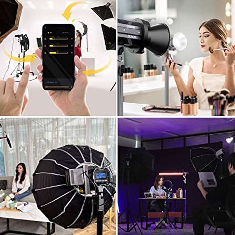 Promo Jpc Kemang Paket Lighting Studio Colbor With Softbox + Lightstand ...